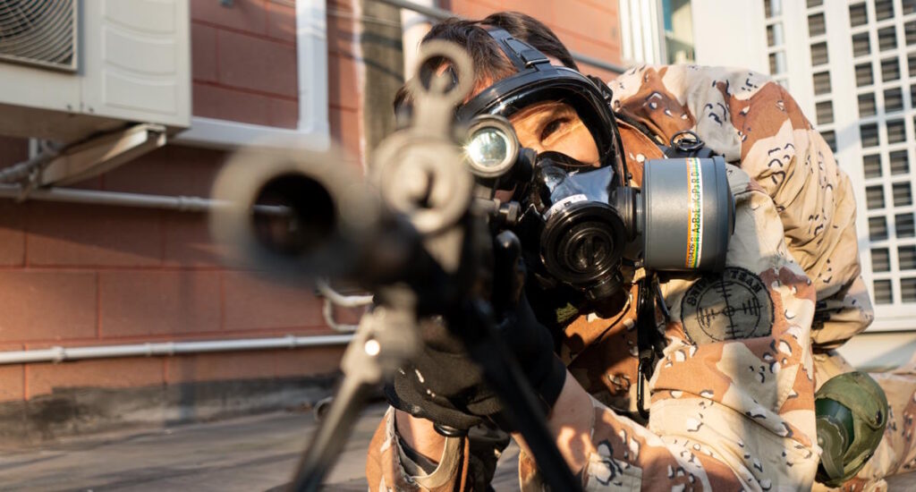 Maska przeciwgazowa Mestel Safety SGE400/3 - Hussar Group